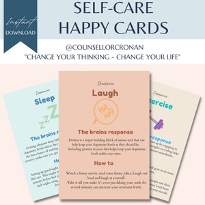 Self-care Flash Cards Self Love Therapy Office Decor - Etsy