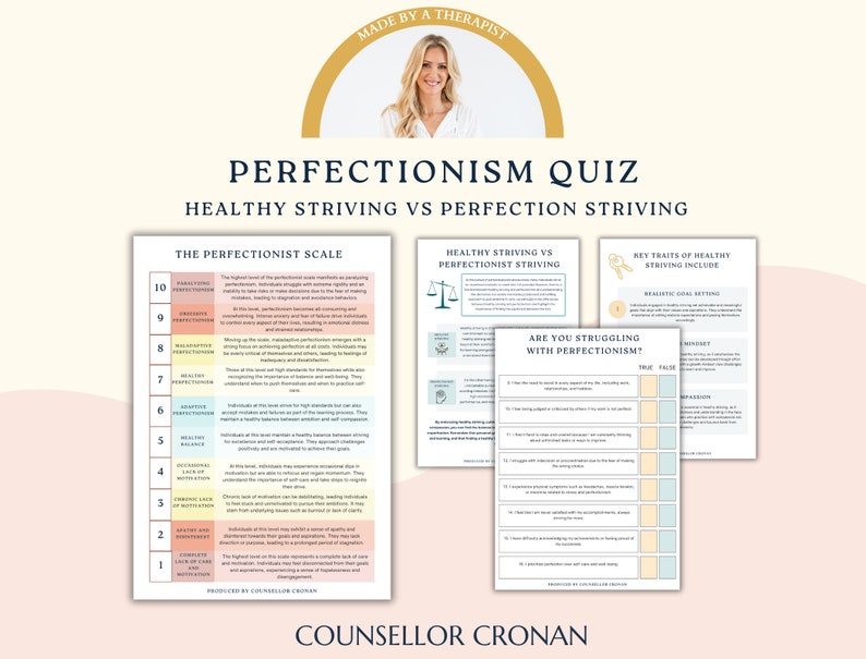 The Ultimate Perfectionism Bundle. Strive for A Healthy Balance ...