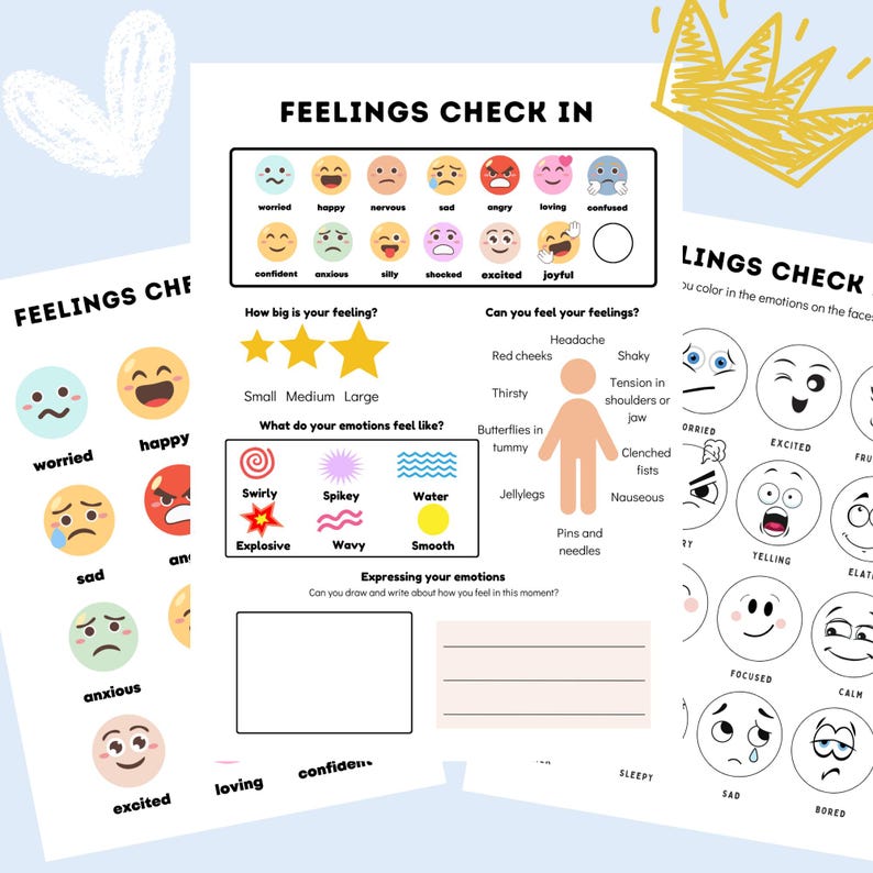 Kids Anxiety Toolbox Bundle, Coping Skills,toddler Mindfulness ...