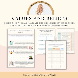 Emotional Resiliency Mega Bundle. Self-identity Activity, Instant ...