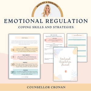 Emotional Resilience Therapeutic Bundle. Therapy Workbook. Life Skills ...