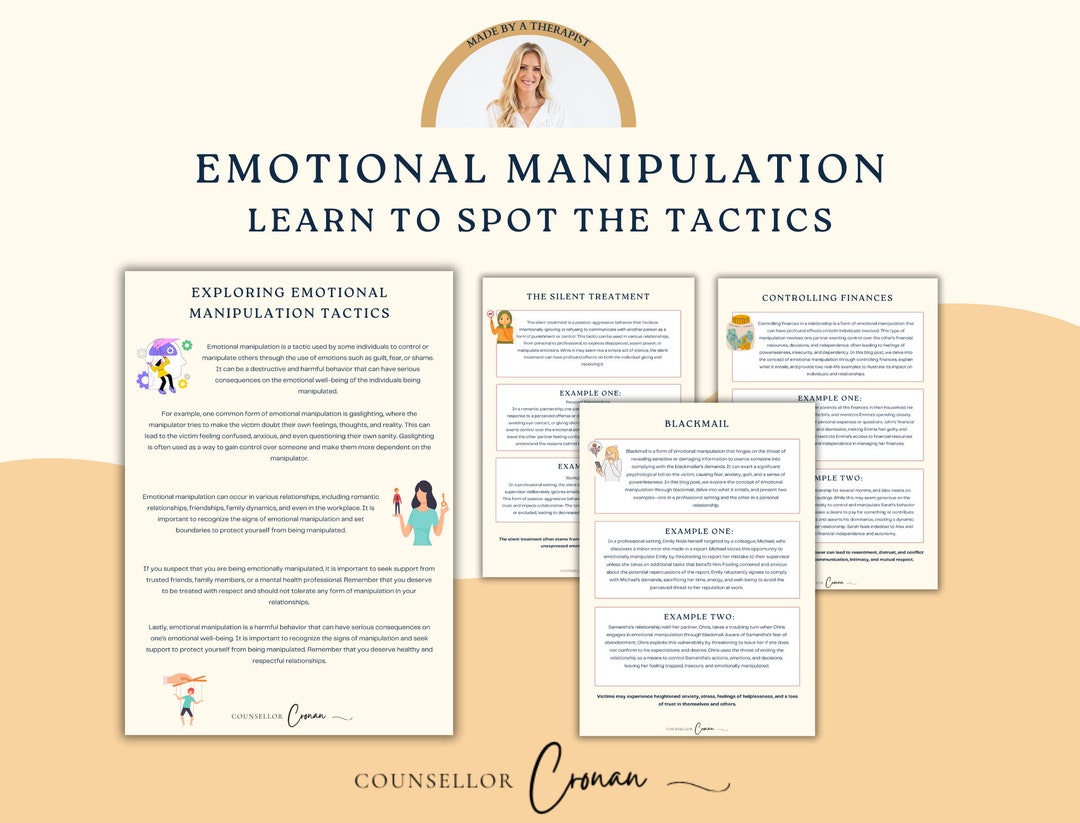 Exploring Emotional Manipulation Tactics in Relationships. Healthy ...
