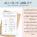 Accountability Worksheets - Self-blame Vs Accountability ...