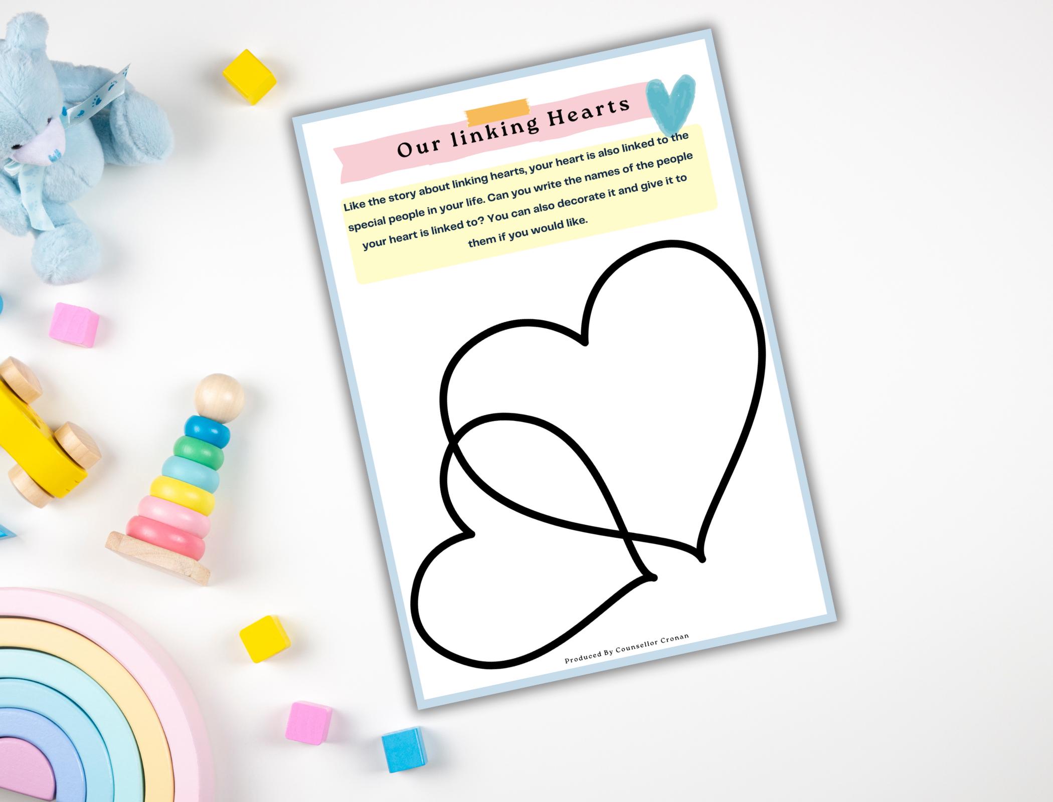 Kids Separation Anxiety Worksheets for Parents, Therapists, Counselors ...