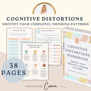 Cognitive Distortions Workbook to Help You Identify and Change ...