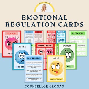Self Regulation Mega Bundle Worksheets, Cards, Coping Skills Poster Kit ...