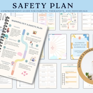 Crisis Safety Plan, Therapy Resources, Therapy Office Decor, School ...