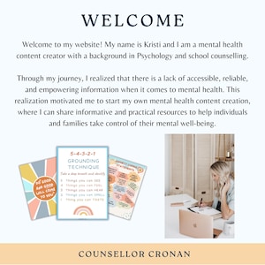 Anxiety Coping Cards, Coping Skills, Social Emotional Regulation ...