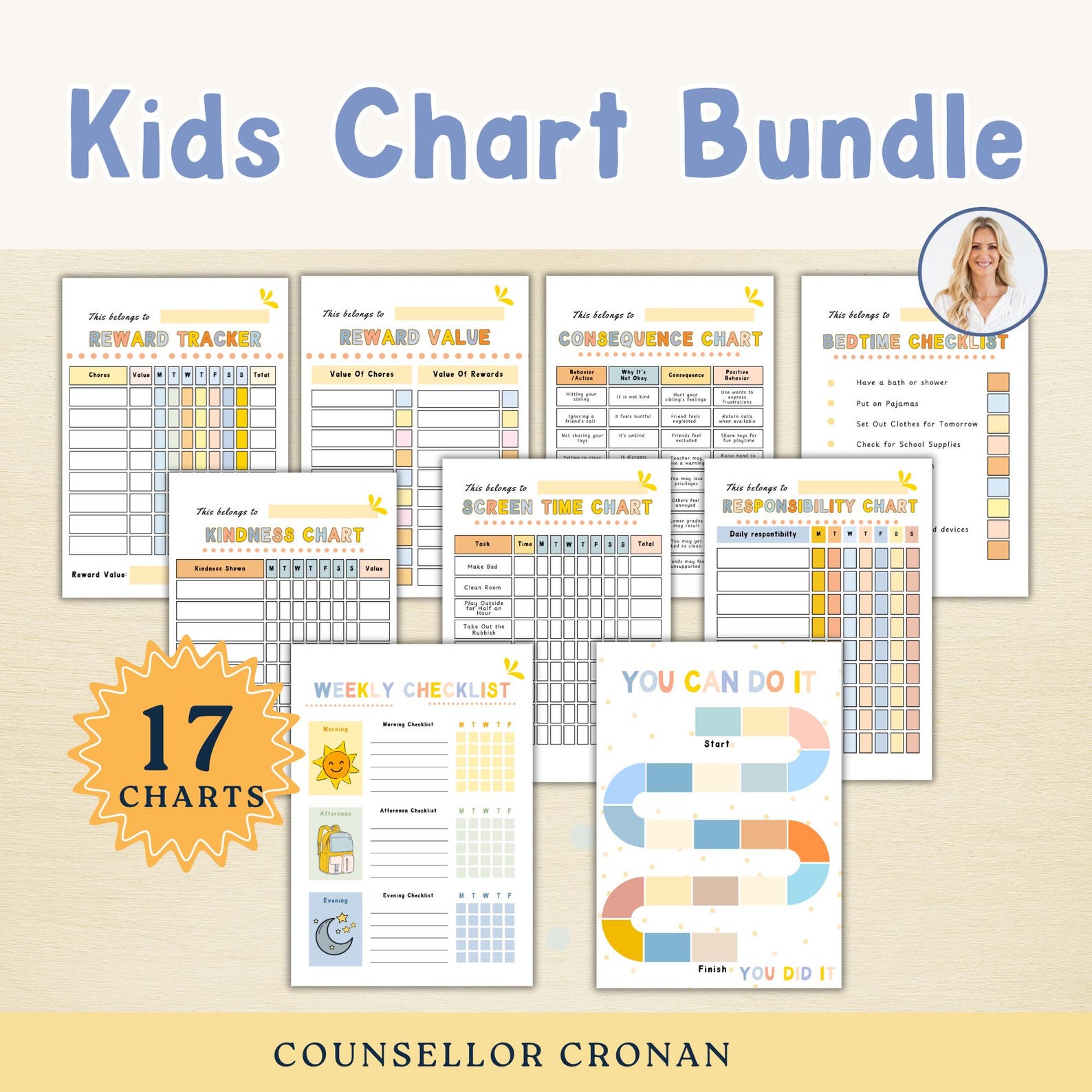 Children ADHD Executive Functioning Printables, ADHD Tools, Behavior ...