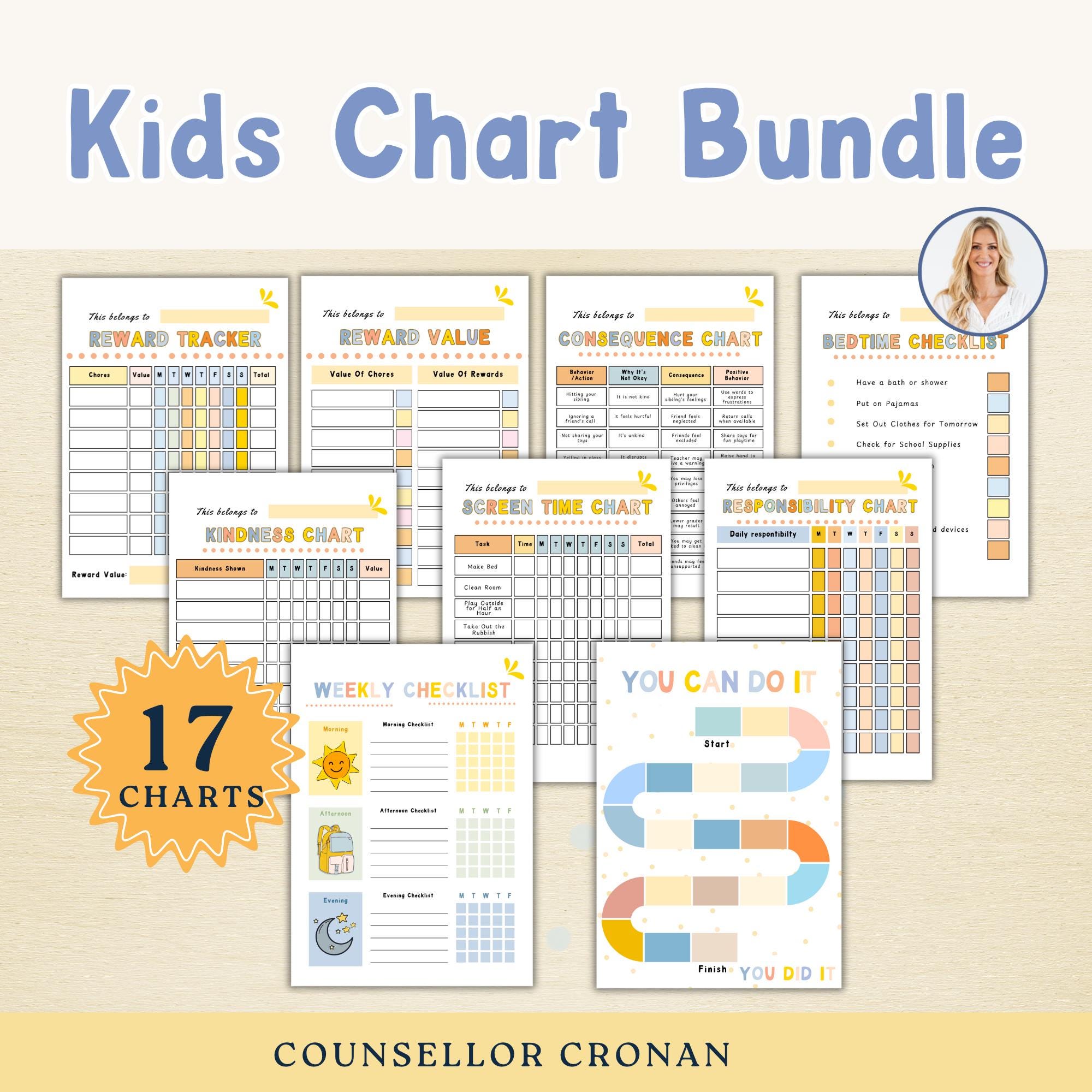 Children ADHD Executive Functioning Printables, ADHD Tools, Behavior ...
