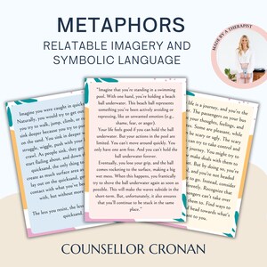 Acceptance and Commitment Therapy Metaphors, Cognitive Defusion ...