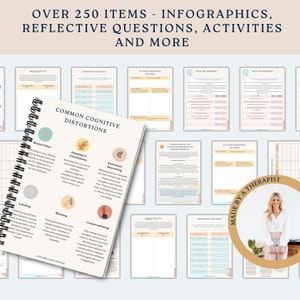 Therapy Mega Bundle Worksheets, Counselling Tools, Psychologist ...