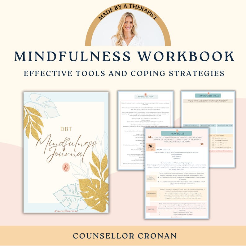 Ultimate DBT Bundle. DBT Workbook. Mindfulness, Interpersonal ...
