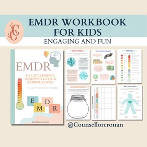 EMDR Workbook for Kids Therapy Worksheets EMDR Resources - Etsy Australia