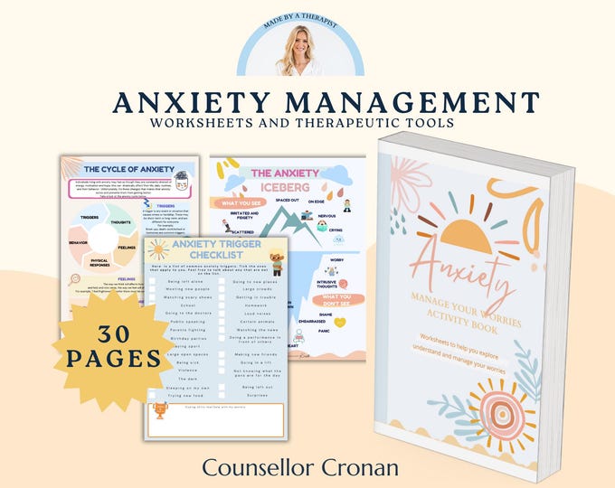 The Anxiety Toolbox E-book by Journey to Wellness - Etsy Australia