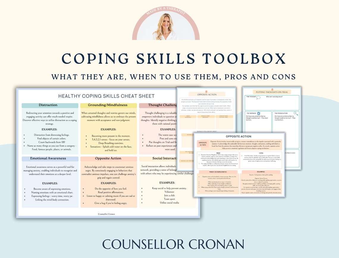 Solution-focused Therapy Mega Resource Bundle. Miracle Questions, Cheat ...