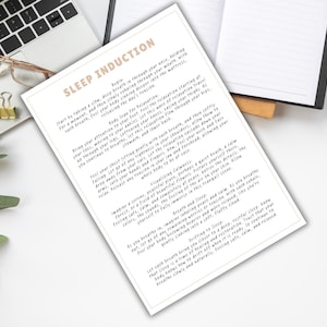 Guided Mindfulness Cards, Scripted Meditation Handouts, Therapy Office ...