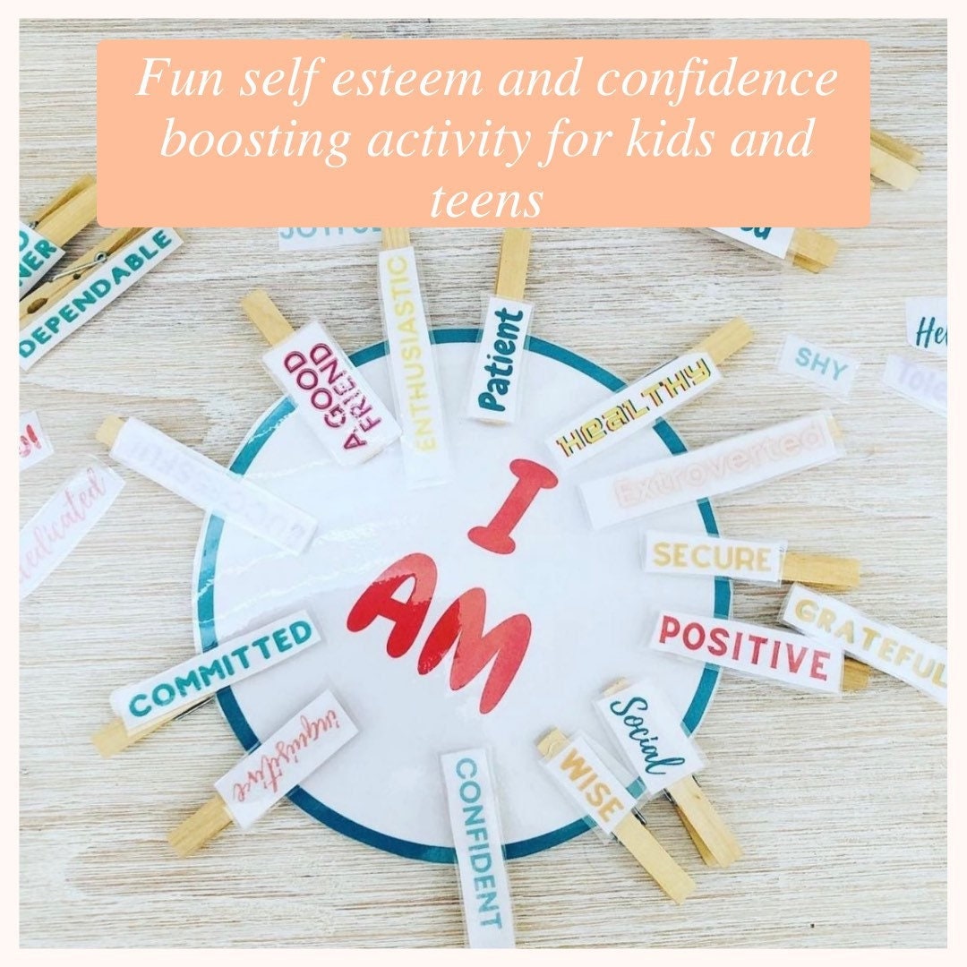 Self Identity Activity Instant Download DIY Worksheet - Etsy Canada