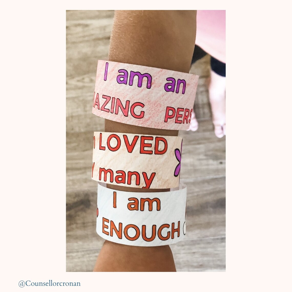 Positive Affirmation Craft Activity Homeschool Classroom - Etsy Australia