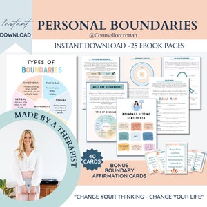 Teen Therapy Mega Worksheet Bundle Therapy Workbook - Etsy