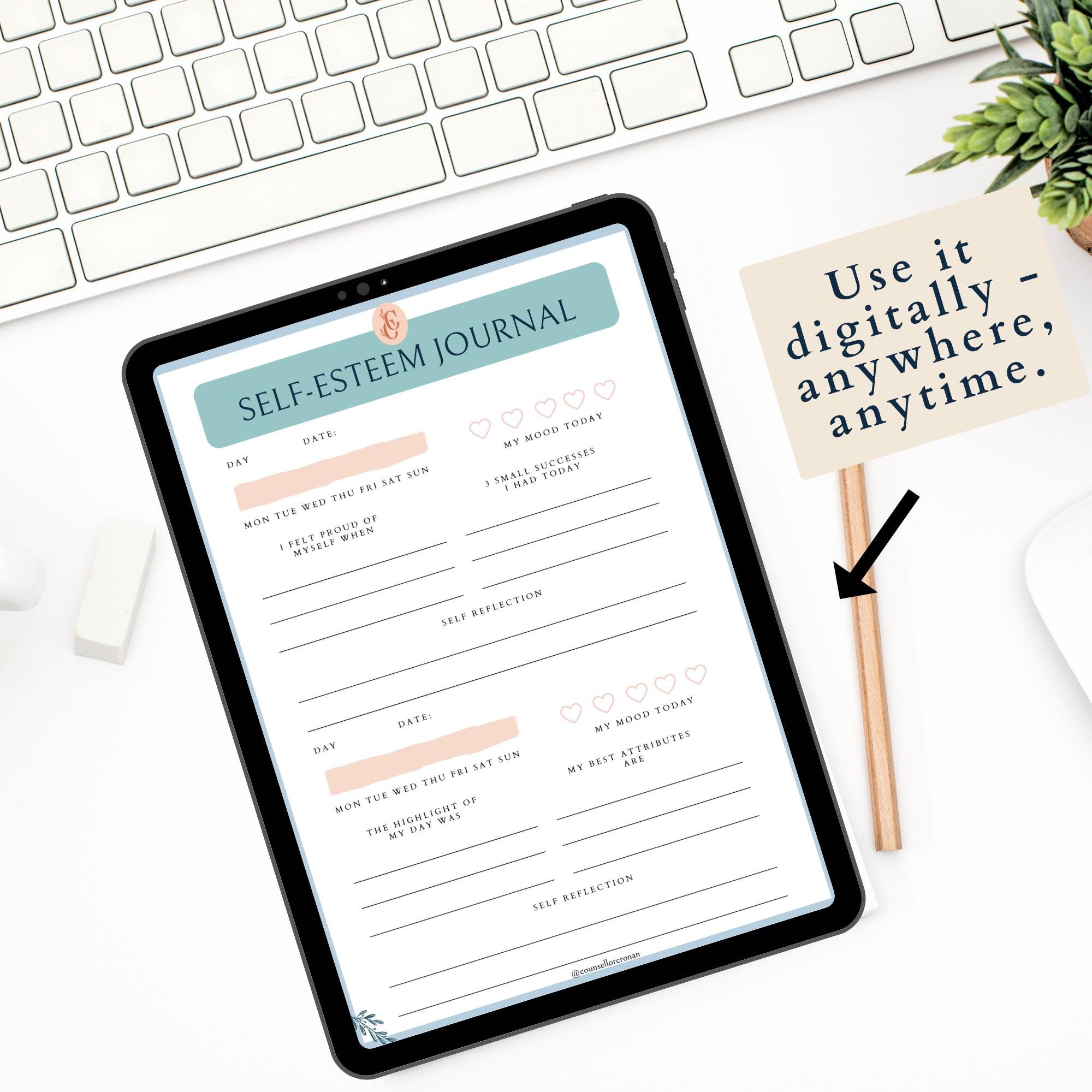 Self-care Journal, Self-care Workbook, Self-love, Burnout, Stress ...