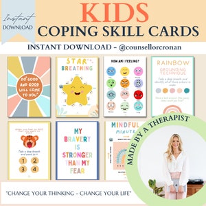 Kids Anxiety Toolbox Bundle Coping Skillstoddler Mindfulness - Etsy