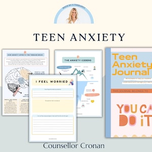 Teen Mental Health Mega Bundle, Therapy Worksheets, Healing Journey ...