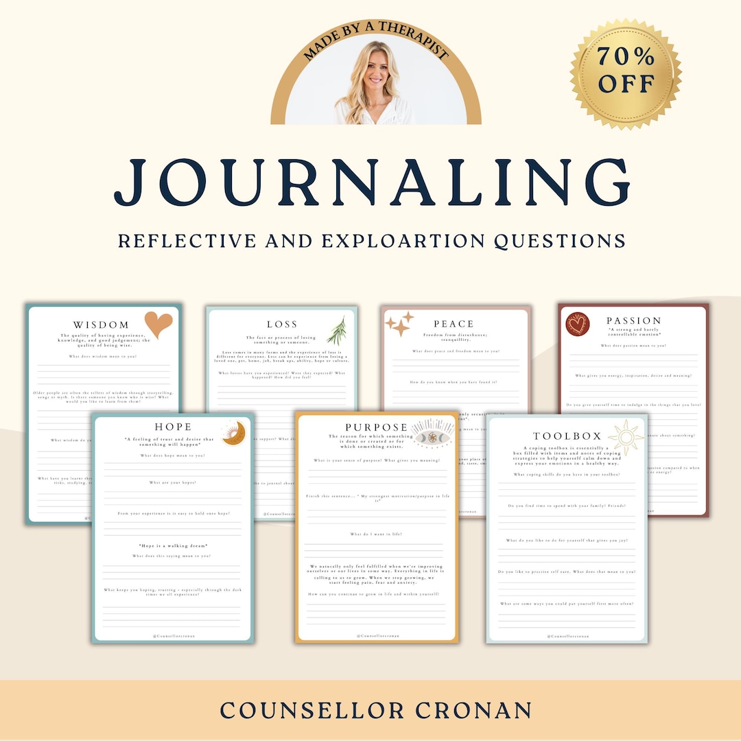 Journaling Worksheets, Journal Notebook, Journal Prompts, Healing ...