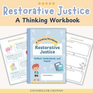 Restorative Justice Workbook. Think Choice Worksheets for Kids Aged ...