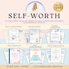 Self-esteem Worksheets: 6 Tools for Self-worth (digital Download) - Etsy UK