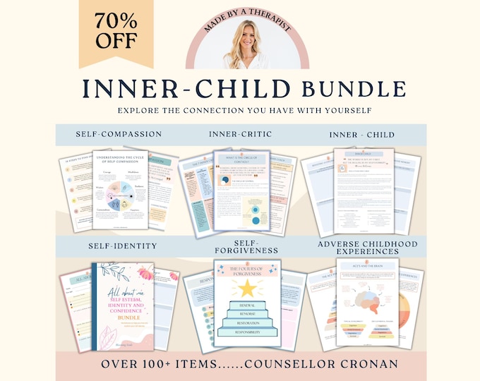 Inner Child Healing Worksheet,worksheets for Therapy, Self Help, Self ...