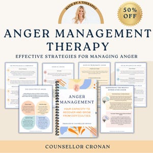 Anger Management for Teens and Adults. Anger Workbook. Self-regulation ...
