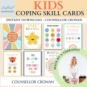 Kids Anxiety Toolbox Bundle, Coping Skills,toddler Mindfulness ...