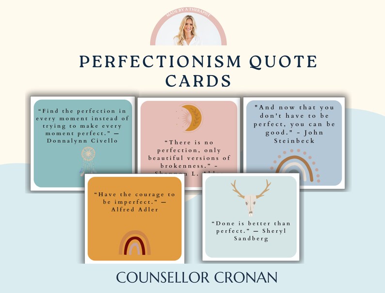 The Ultimate Perfectionism Bundle. Strive for A Healthy Balance ...