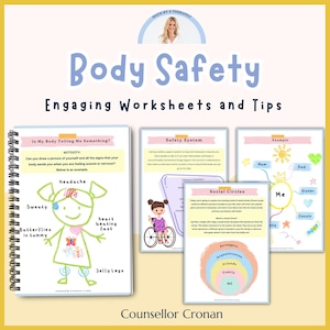 Body Safety Worksheets for Kids. Play Therapy. Therapist Resources ...