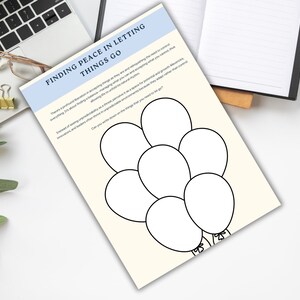 Circle of Control Worksheets, Anxiety Relief Workbook, Self Regulation ...