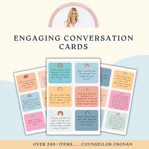 Grief and Loss Therapy. Question and Affirmation Cards for Kids and ...