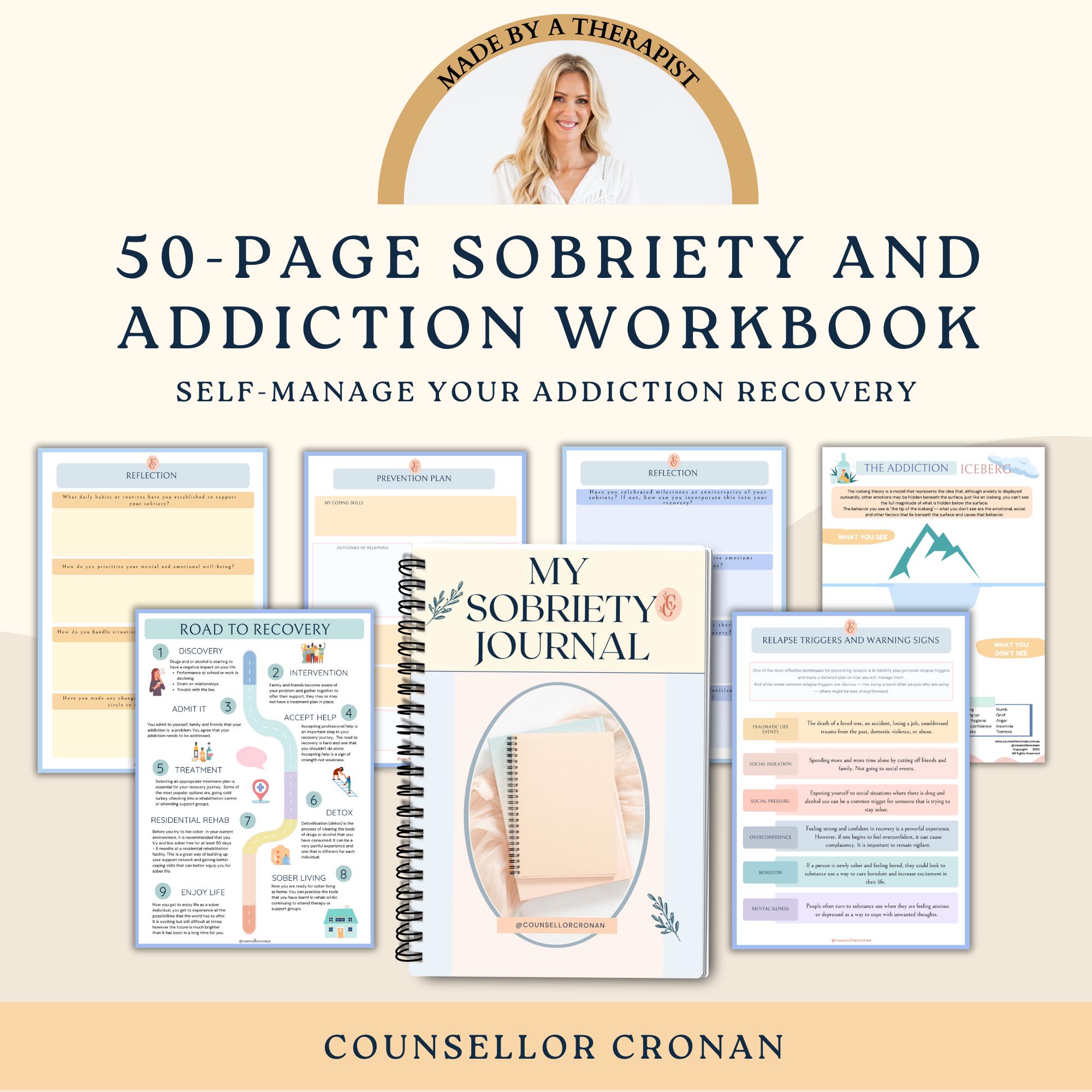 Sobriety Resource Mega Bundle, Relapse Prevention Coping Skills, Urge ...