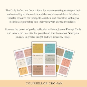 Journaling Prompt Cards, Affirmation Cards, Self Esteem Workbook ...