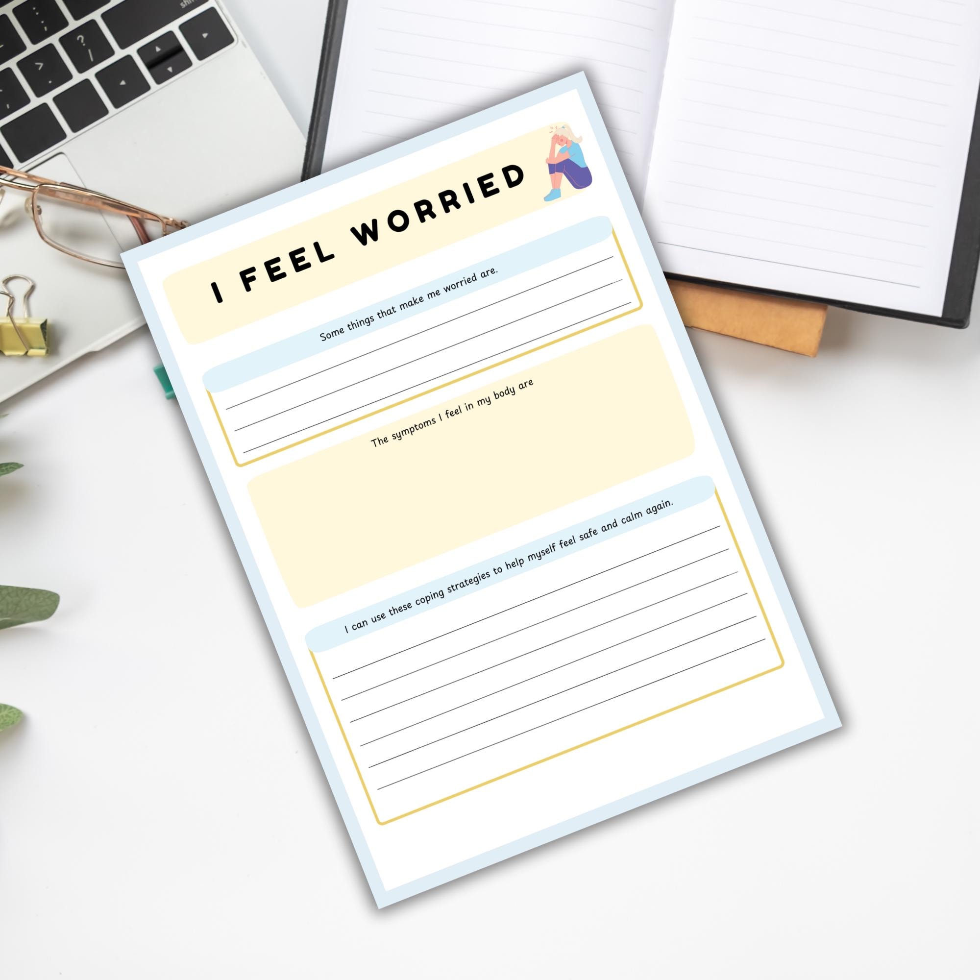 Teen Mental Health Workbook, Social Emotional Learning, Anxiety ...