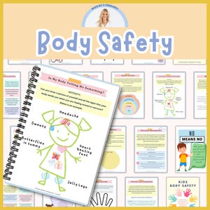 Body Safety Rules Workbook, Child Protection. Parenting Support ...