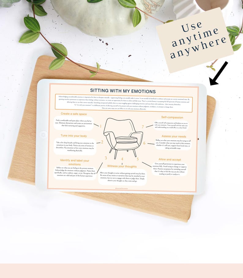 Sitting With Your Feelings - a Therapeutic Tool to Manage Your Emotions ...
