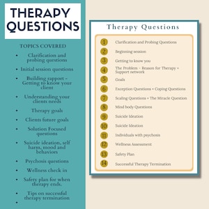 Therapy Questions, Therapy Notes, Counseling Questions, Open-ended ...