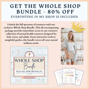 Self Worth Worksheet and Cards Bundle, Self Esteem, Confidence, Teen ...