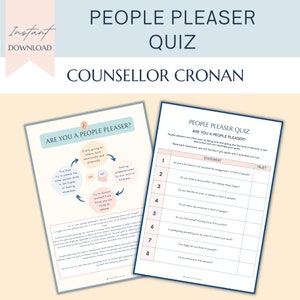 People Pleaser Quiz, People Pleasing, Perfectionist, Inner Child, Teen ...