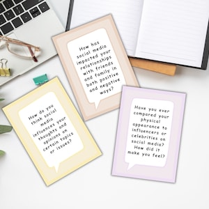 Social Media Reflection Questions. Therapy Worksheets. Group Therapy ...