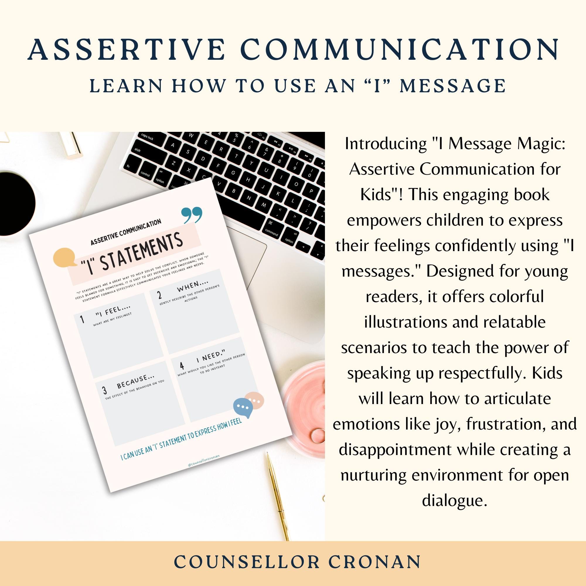 Assertive Communication Worksheets, Social Skills, Communication Styles ...
