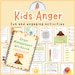 50% off Kids Anxiety Toolbox Bundle, Therapy Bundle, Calm Down ...