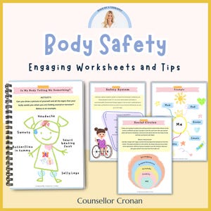 Body Safety Rules Workbook, Child Protection. Parenting Support ...