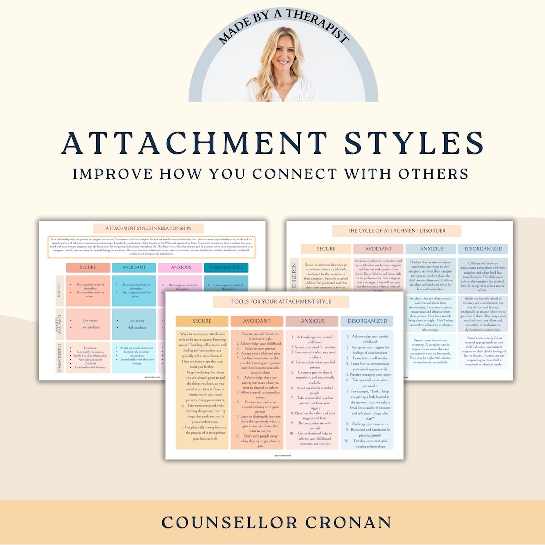 The Cycle of Attachment Styles, Secure Attachment, Parenting Tools ...
